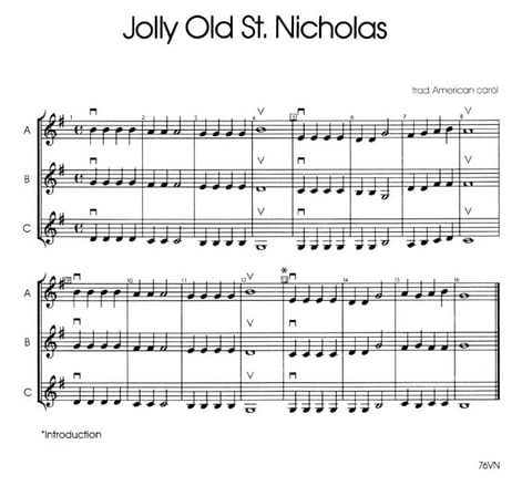 Christmas Sheet Music for Strings - Part One: Easy Flexible Ensembles