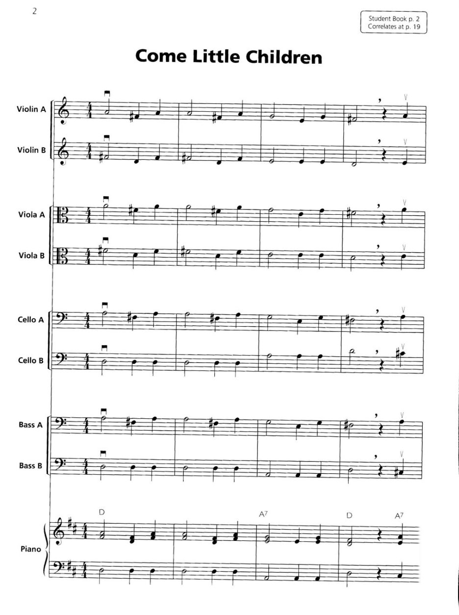 Christmas Sheet Music for Strings - Part One: Easy Flexible Ensembles