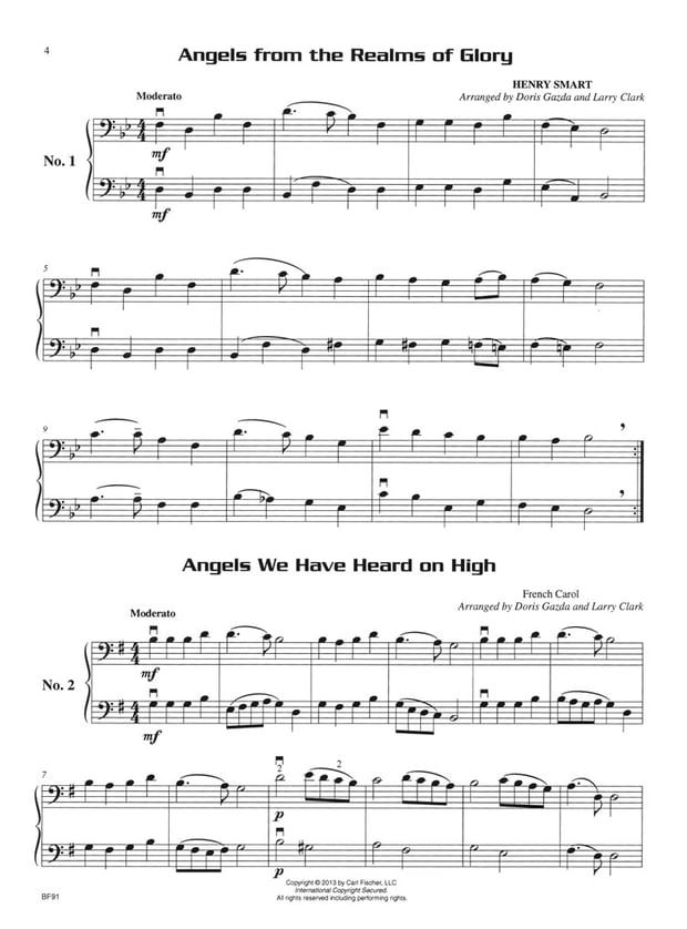 Christmas Sheet Music for Strings - Part One: Easy Flexible Ensembles