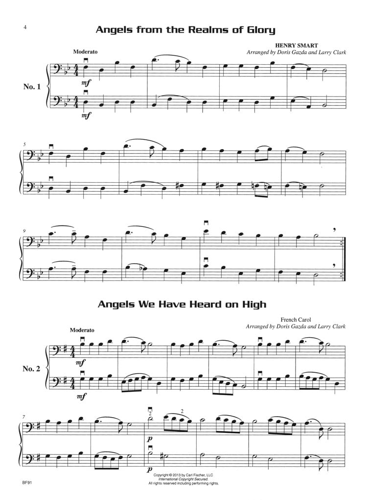 Christmas Sheet Music for Strings - Part One: Easy Flexible Ensembles