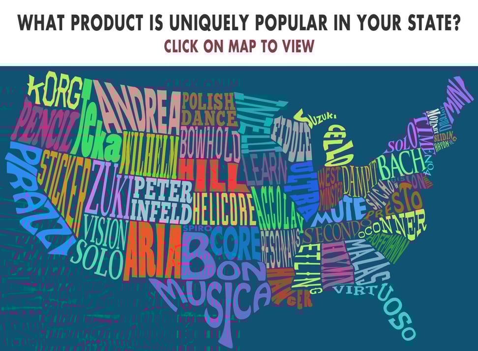 Which SHAR Product is Uniquely Popular to your State?